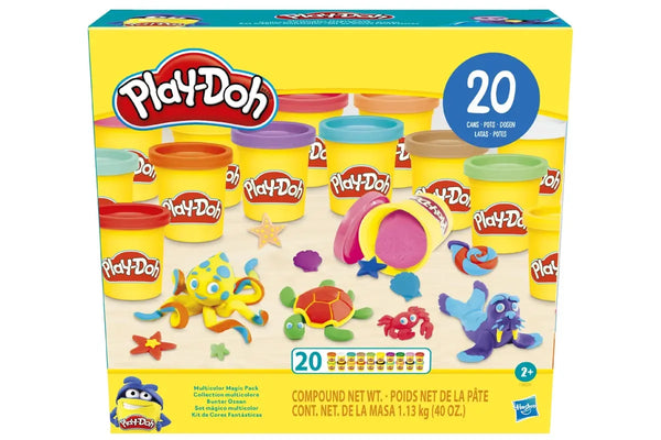 PLAY-DOH MULTICOLOUR MAGIC 20 PACK – Assef's